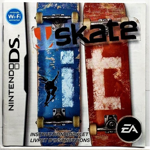 (Manual Only) Skate It - Nintendo DS Pristine Authentic Instruction ...