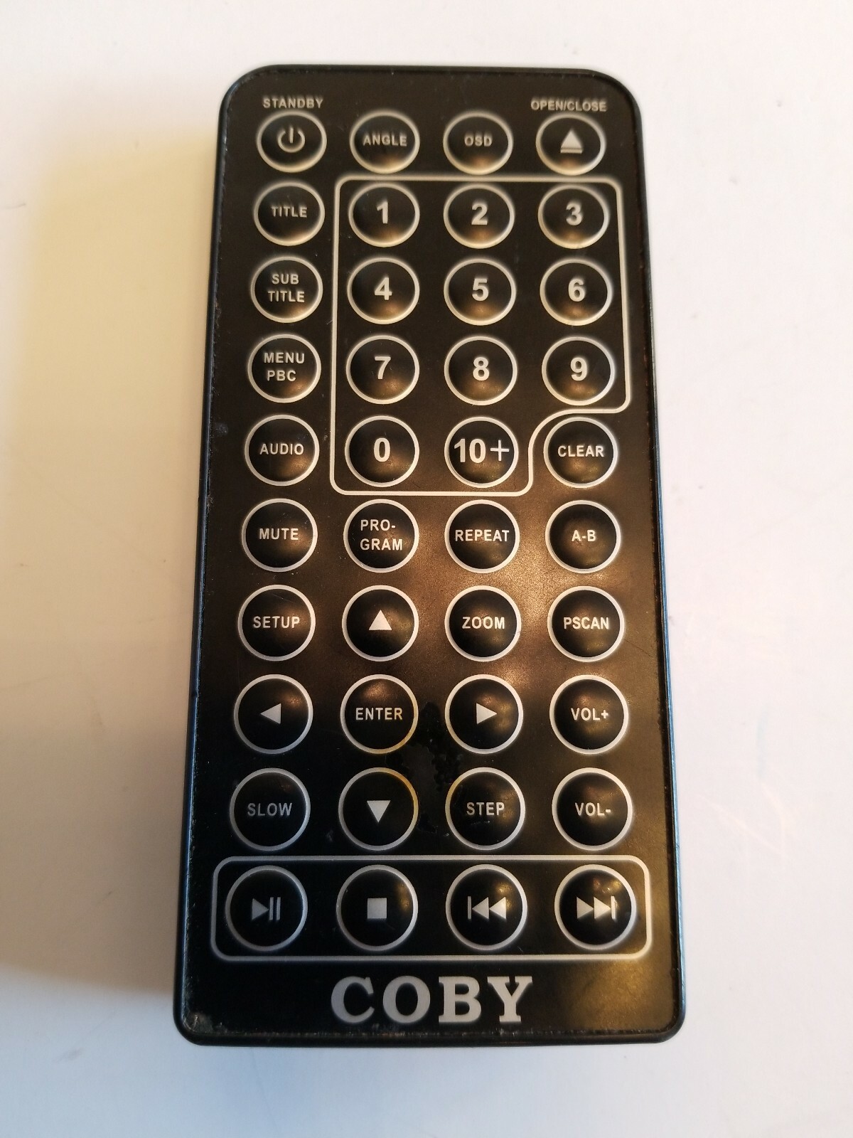 COBY Remote JX-2001C KT8222 Black Tested Clean. | eBay