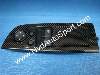 BMW E81 / E82 / E88 1M Carbon fiber Window Switch Panels | eBay
