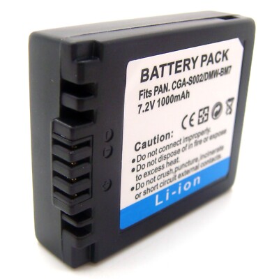 Battery For Panasonic DE-993A DE-993B DE-994A DE-994B DE-A44 DE-A44A DE ...