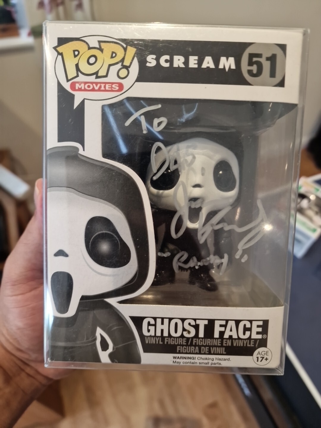 Jamie Kennedy Scream Randy Ghost Face 51 Signed Autographed Funko Pop ...