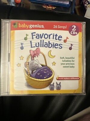Baby Genius Favorite Lullabies by Various Artists 2 CDs 2004 26 Songs Nursery | eBay