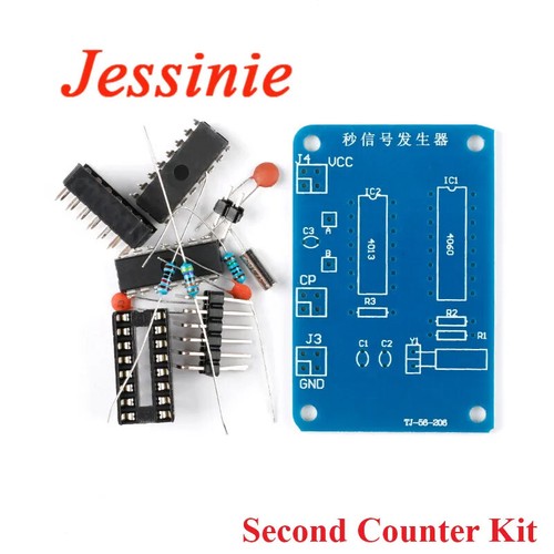 Second Counter Kit Signal Generation PCB DIY Electronic 5V CD4060 ...