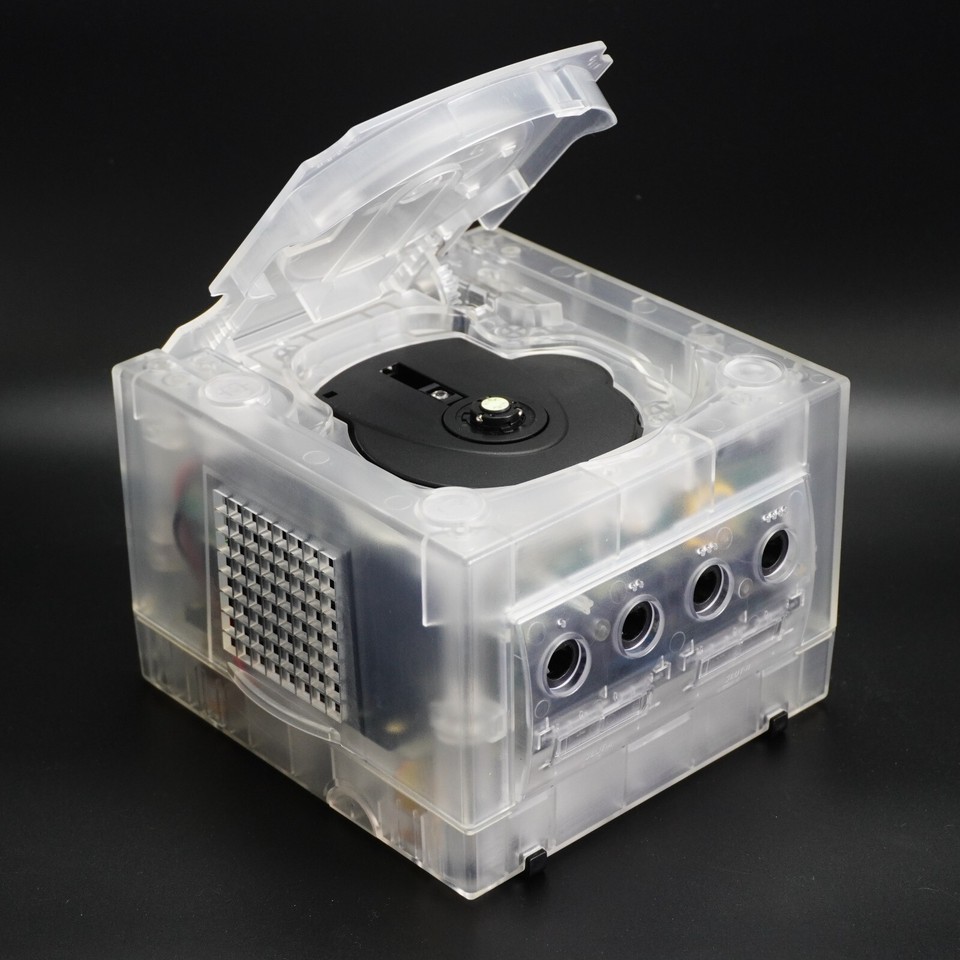 Nintendo GameCube Translucent Clear Shell Console NTSC U-C/J Region ...