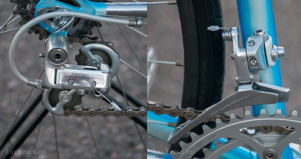 Vintage 60cm Olmo Sintex RoadBike Columbus STX Steel Suntour Superbe ...