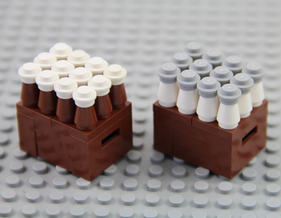 LEGO - Crates w/ 12-Pack Assorted Drinks Bottles Food Kitchen ...