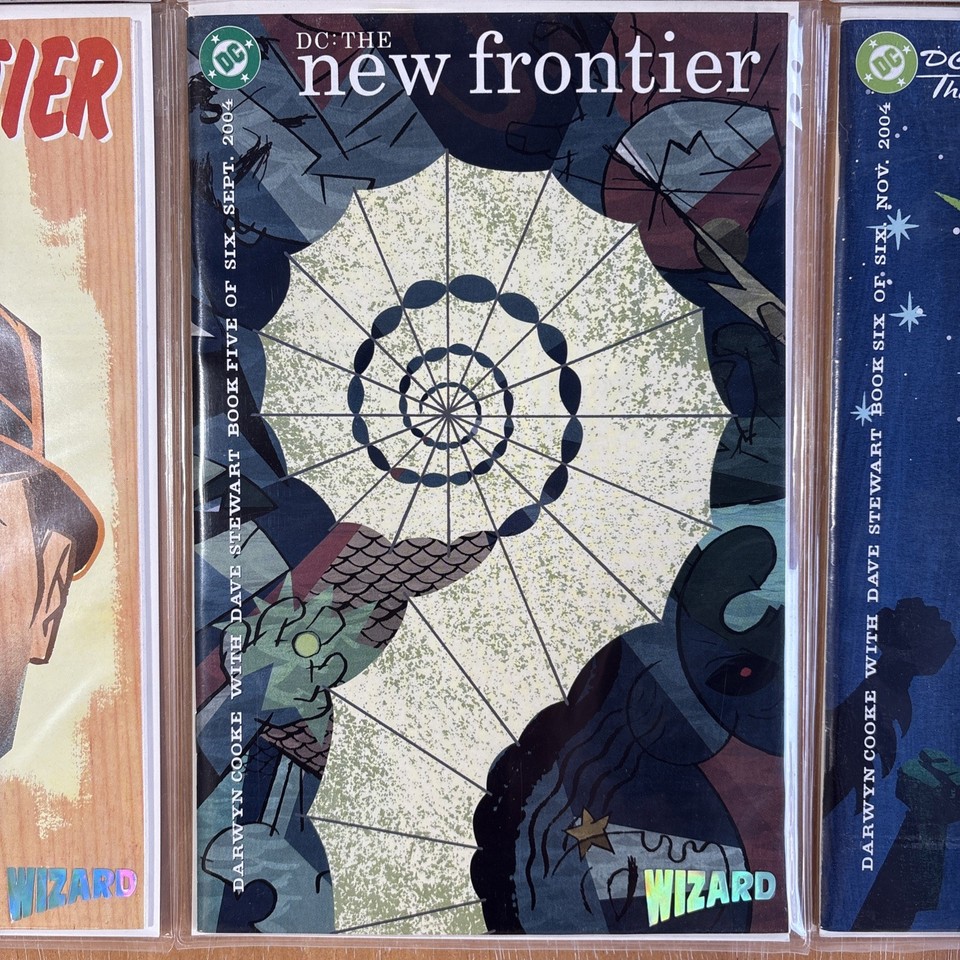 DC The New Frontier #1-6 2004 Darwyn Cooke all books Near Mint! | eBay
