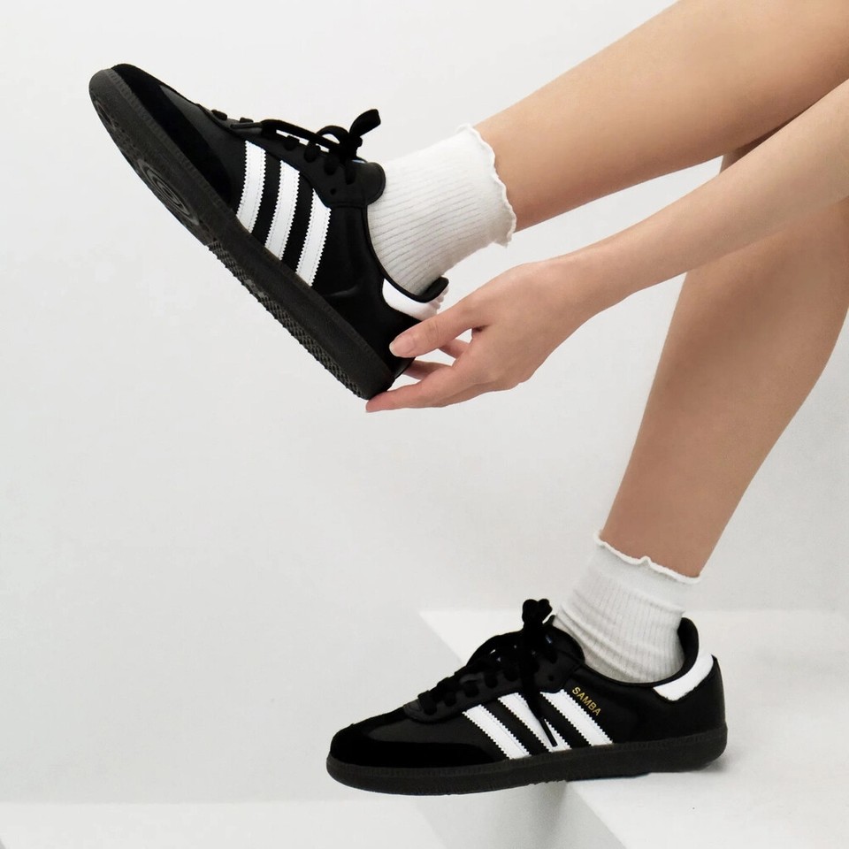 ADIDAS ORIGINALS WOMEN'S SAMBA OG CASUAL SHOES IG9031 100 Core Black ...