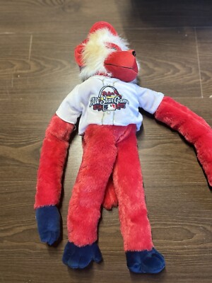 2009 Stl All Star Game Red Monkey Stuffed Animal Plush Toy Hanging RARE ...