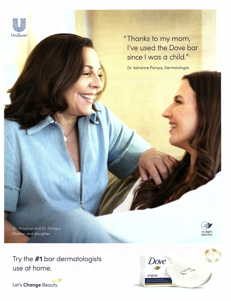 Dove Hair Print Ad