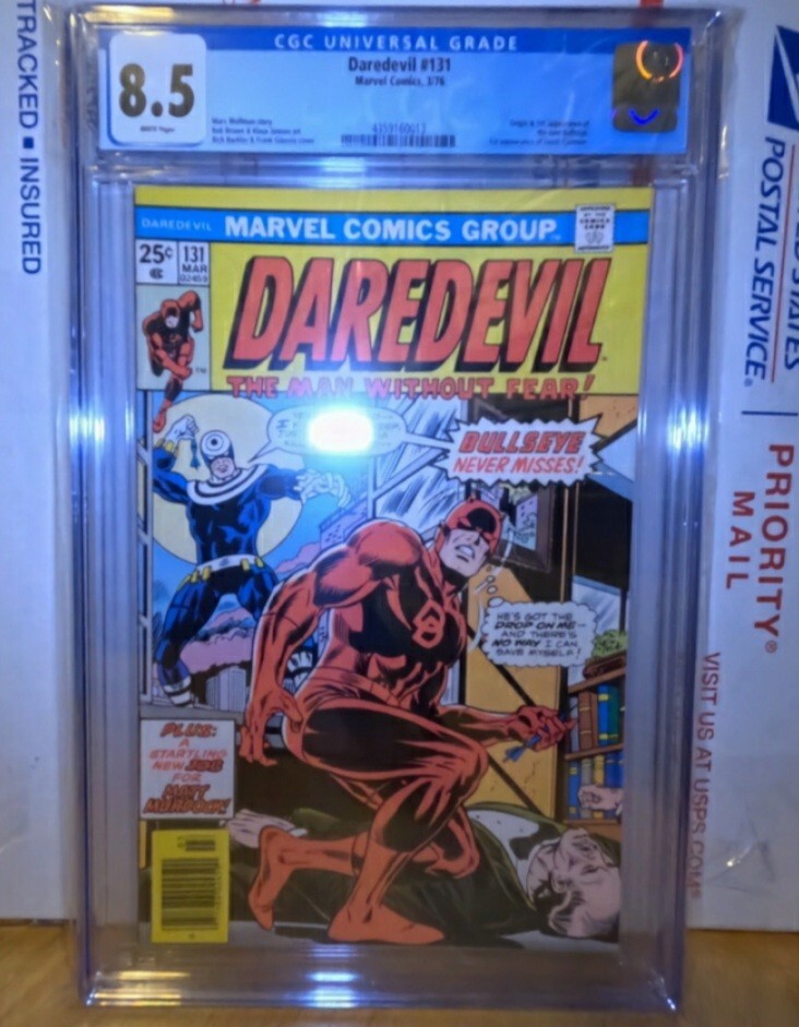 cgc graded comics marvel origin and first appearance of bullseye | eBay