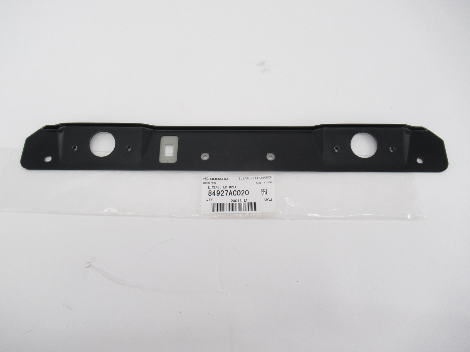 Genuine OEM Subaru Rear License Plate Lamp Bracket 84927AC020 | Direct ...