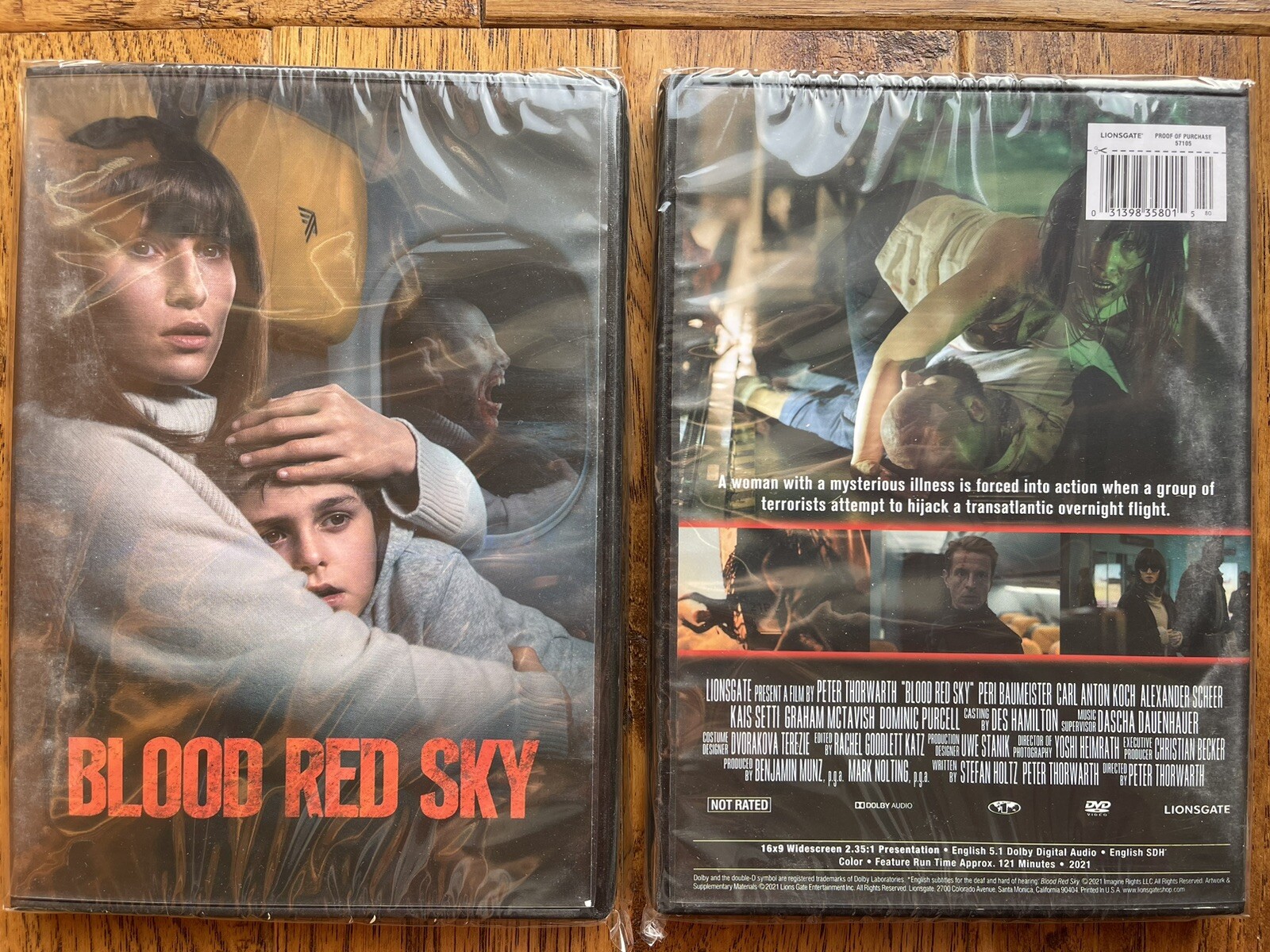 Blood Red Sky (2021) New, Sealed, DVD | eBay