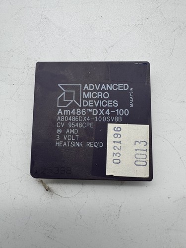 CPU, am486tm A80486DX4-100SV8B dx4-100 C 9604gpb AMD 3volt | eBay