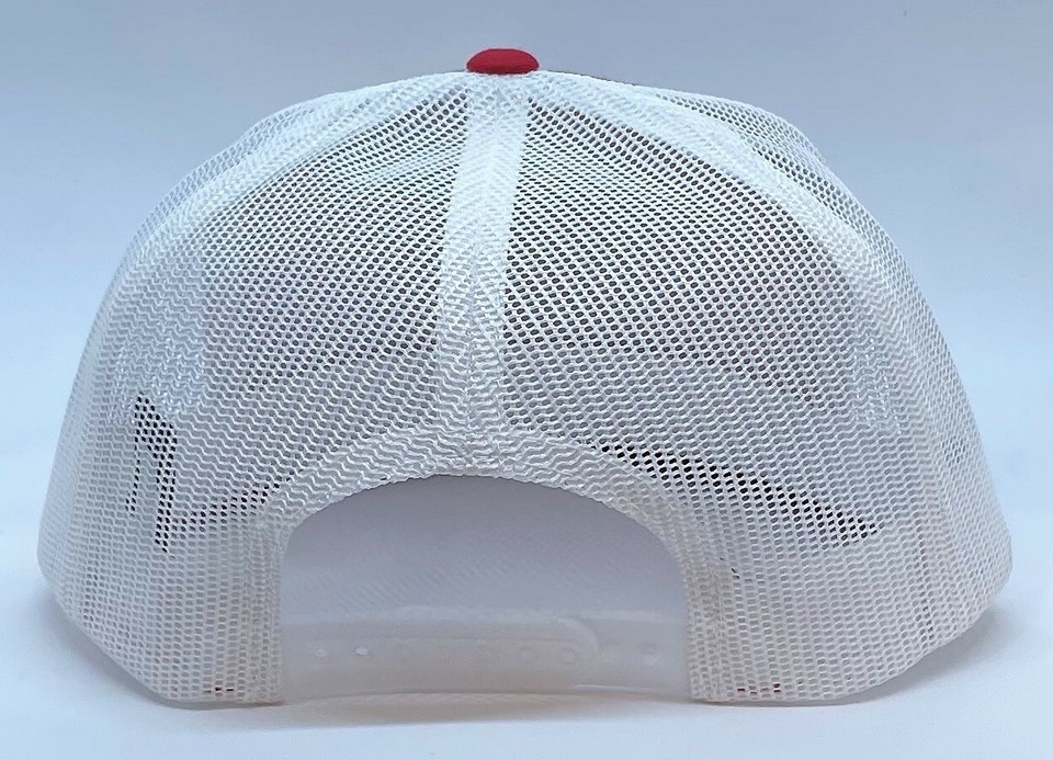 Salty Rodeo Hat OL’ SEDONA Red with White Mesh Snapback Trucker ...