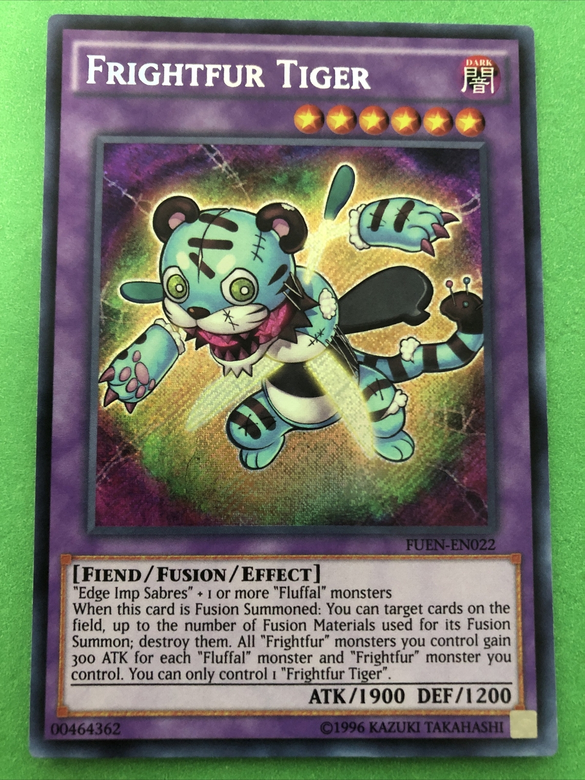 Yu-Gi-Oh! TCG Frightfur Tiger FUEN-EN022 Unlimited Secret Rare LP | eBay