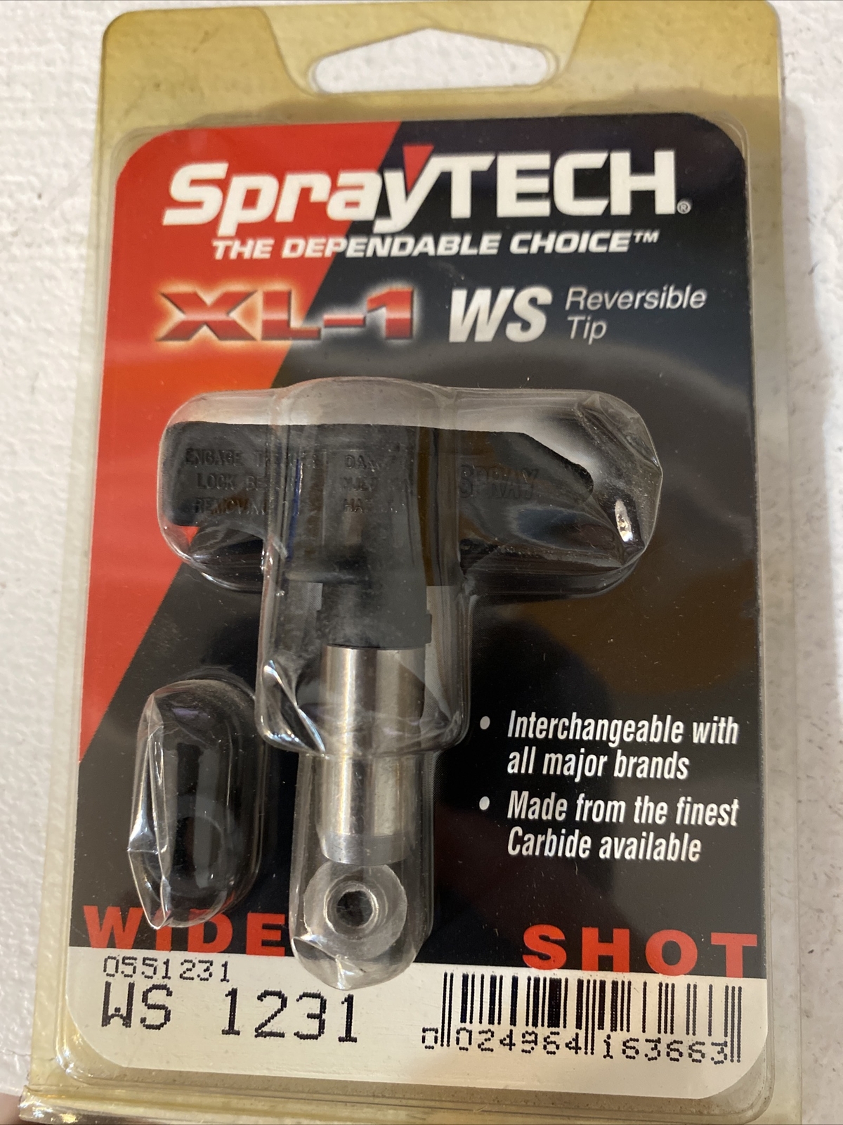 SprayTech XL-1 Wide Shot Reversible Paint Spray Tip WS1231 | eBay