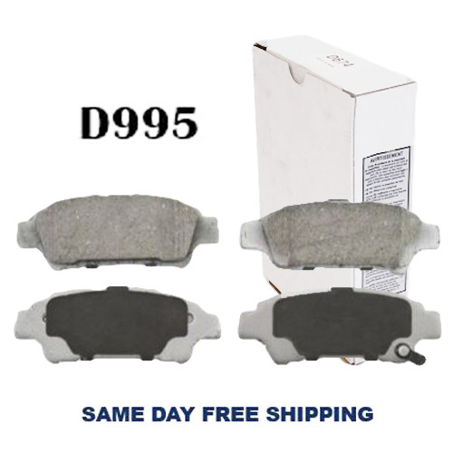 D995 Ceramic Rear Brake Pad For Toyota Truck Sienna 04-10 | eBay