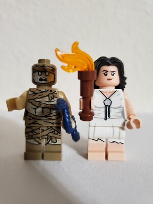 LEGO Marion Ravenwood & Mummy Minifigures Indiana Jones Raider of the ...