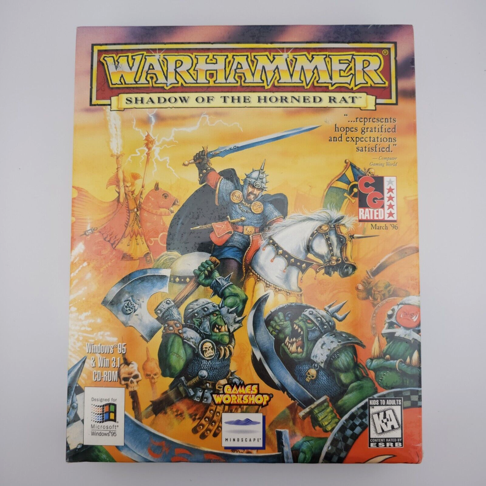 Warhammer: Shadow of the Horned Rat, 1995, Big Box, New & Sealed | eBay