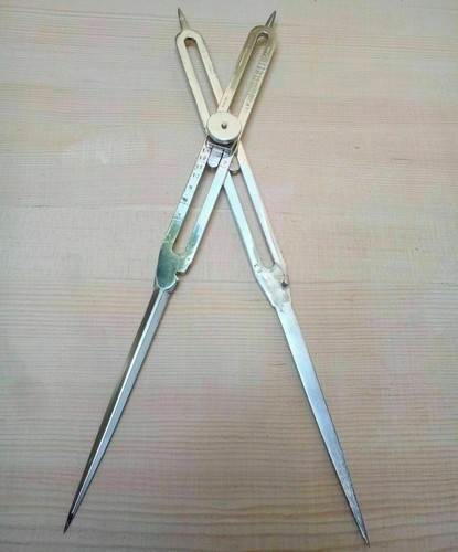 8"Antique Brass Drafting Tool Proportional Divider Scientific ...