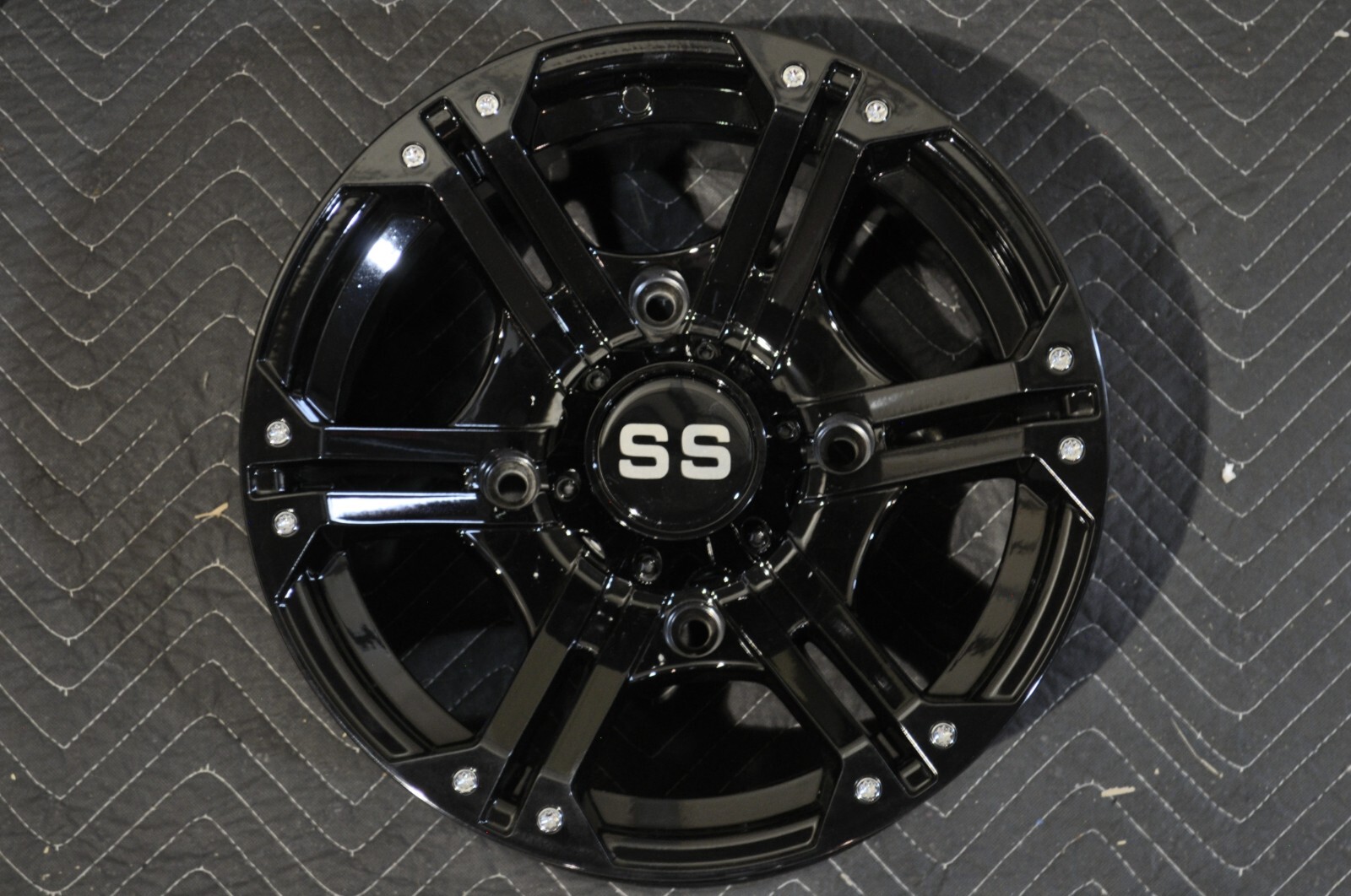 POLARIS RANGER XP1000 14" VIPER BLK ATV / UTV ALUMINUM WHEELS (SET 4 ...