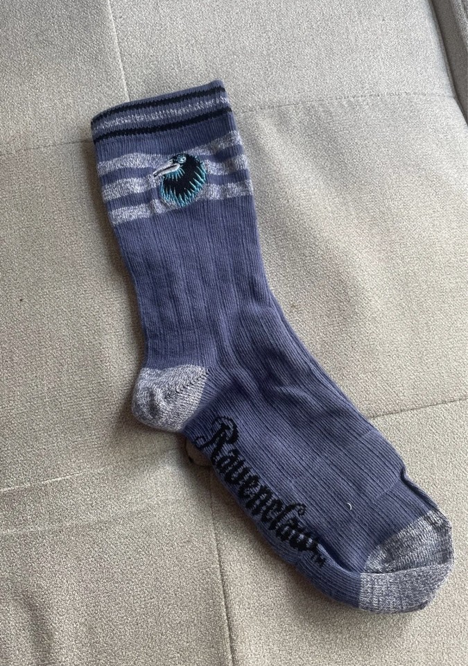 Harry Potter Hogwarts Ravenclaw notebook Journal With pen & crew socks ...