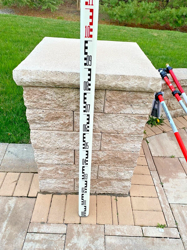 Crain Fibre Glass Survey Staff Grade Rod For Laser Land Surveying 5m | eBay