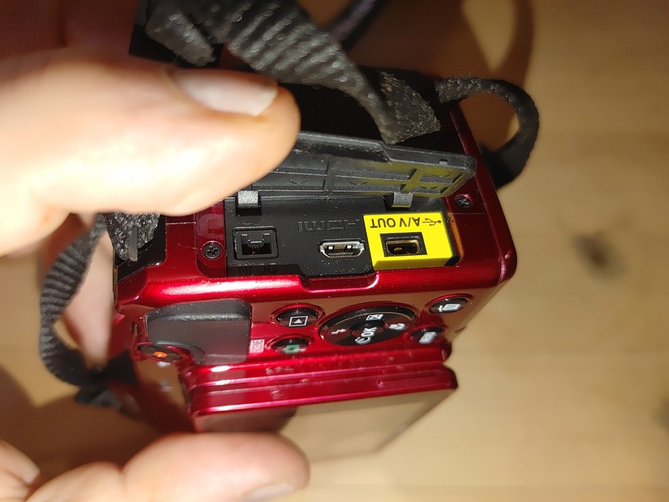 Nikon Coolpix L830 Red 16MP Digital Camera w/34x Zoom PARTS ONLY NOT ...