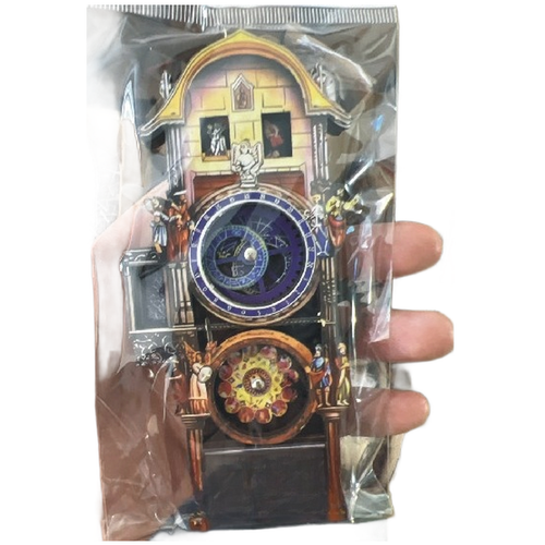 Prague Astronomical Clock Fridge Magnet Travel Souvenir with Vintage ...