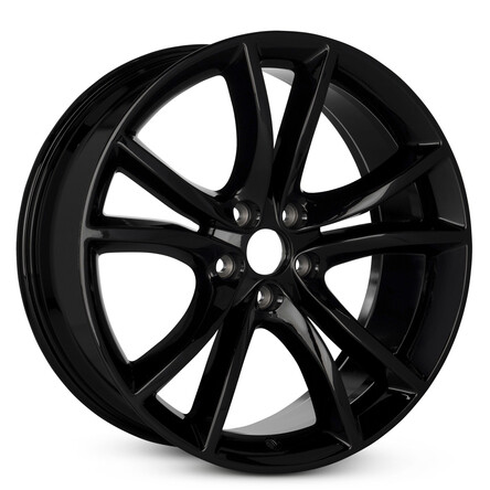 New Wheel For 2016-2019 Dodge Charger 20 Inch Black Alloy Rim | eBay
