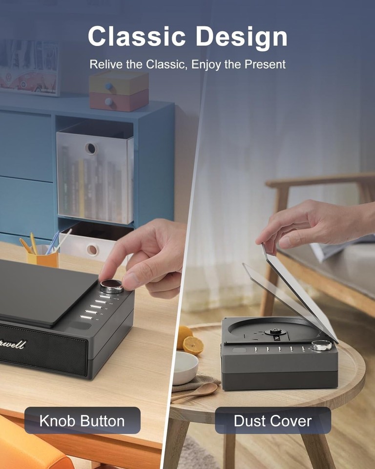 CD Player Portable, Leapwell Portable CD Player with Speakers Bluetooth ...