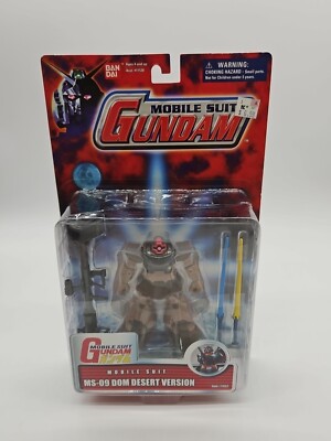Mobile Suit Gundam, Mobile Suit MS-09 DOM (Desert Ver.) Bandai NEW IN ...