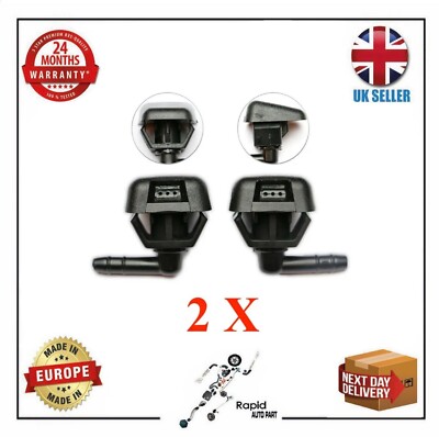 Windscreen Washer Nozzle Water Spray Jet For Fiat Doblo Ducato Panda ...