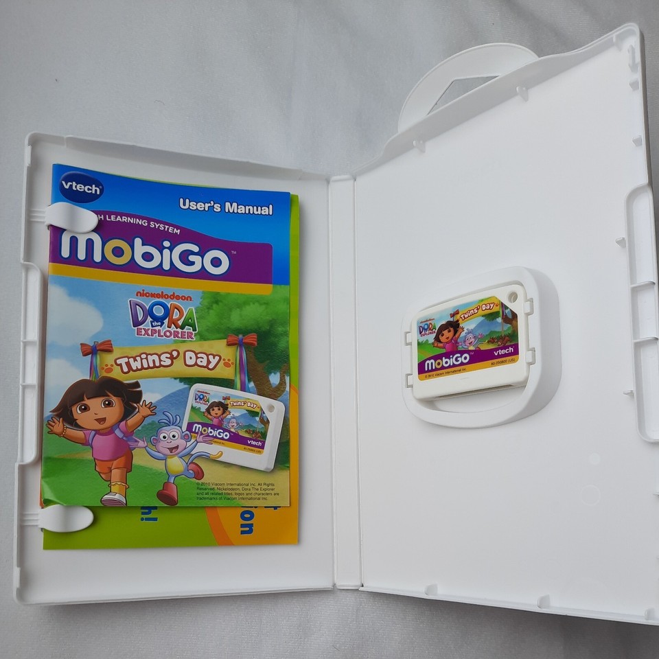 Vtech MobiGo Dora Explorer "Twins Day" Game Catridge Nickelodeon | eBay