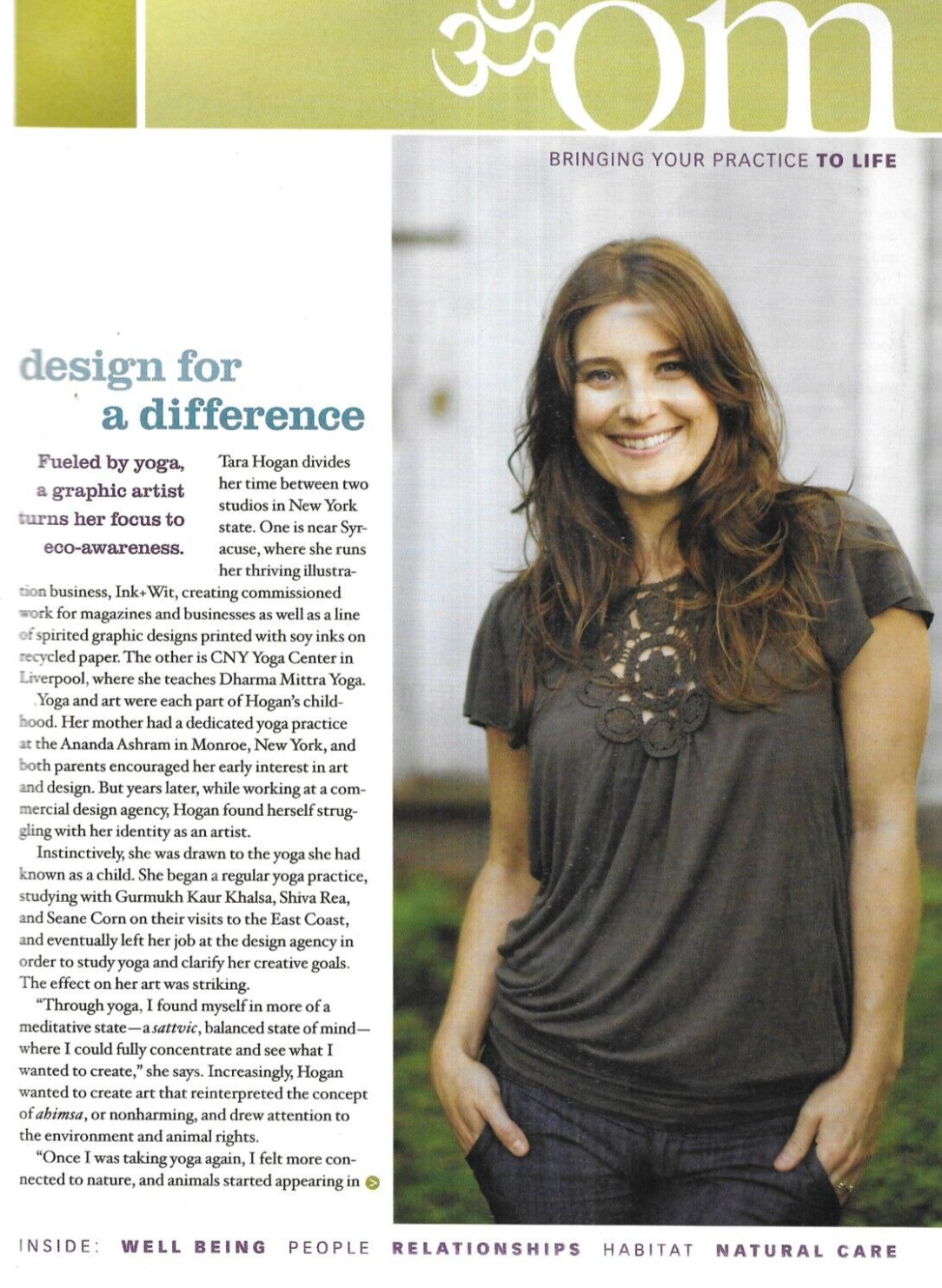 Yoga Journal Magazine Calm Core Staying Healthy Ways of the Warrior ...