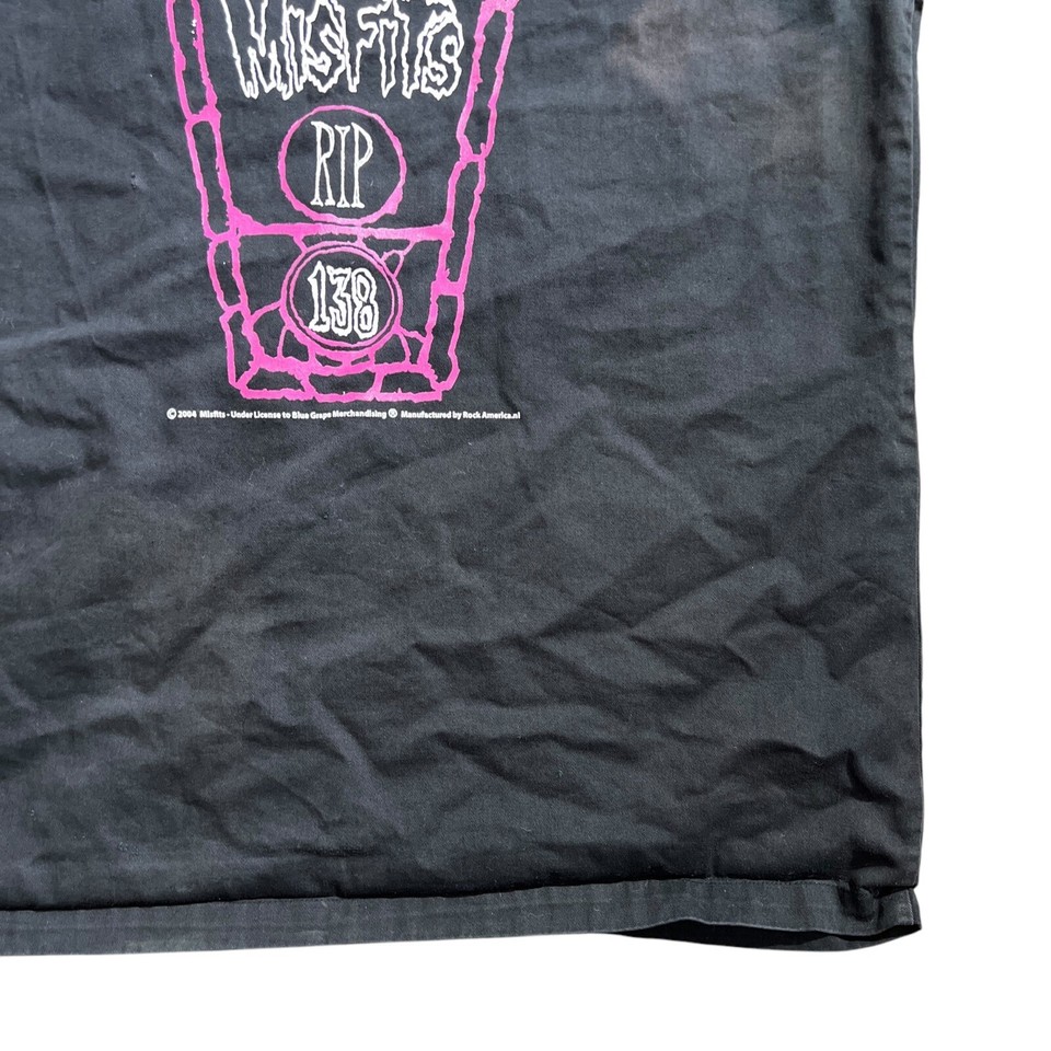 Vtg Misfits RIP 138 Glenn Danzig Trench Coat Goth Grunge Thrashed Punk ...