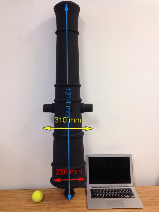 Incredible 4 foot Ship's Cannon Barrel | eBay