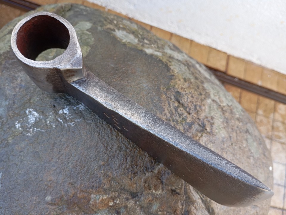 Antique Strong & Sharp Old Axe Wrought Carbon Steel Blacksmith Marks ...