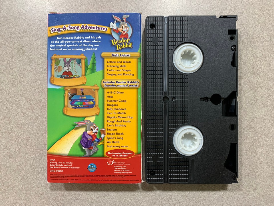 Reader Rabbit Sing-A-Song Adventures, Learn to Read Words on Screen ...