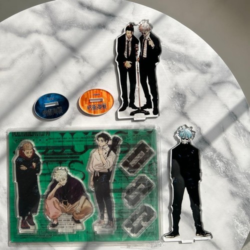 Jujutsu Kaisen Acrylic Stands Set - Gojo, Geto, Okkotsu, Itadori | eBay