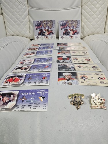 Florida Panthers Tickets And Pins. From Before 2000's. | eBay
