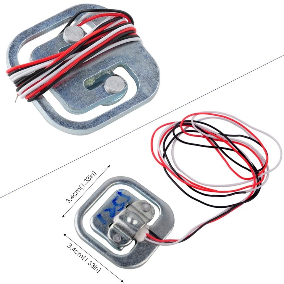 8pcs Load Cell 50kg Weight Sensor Half Bridge Strain Gauge Human Body ...