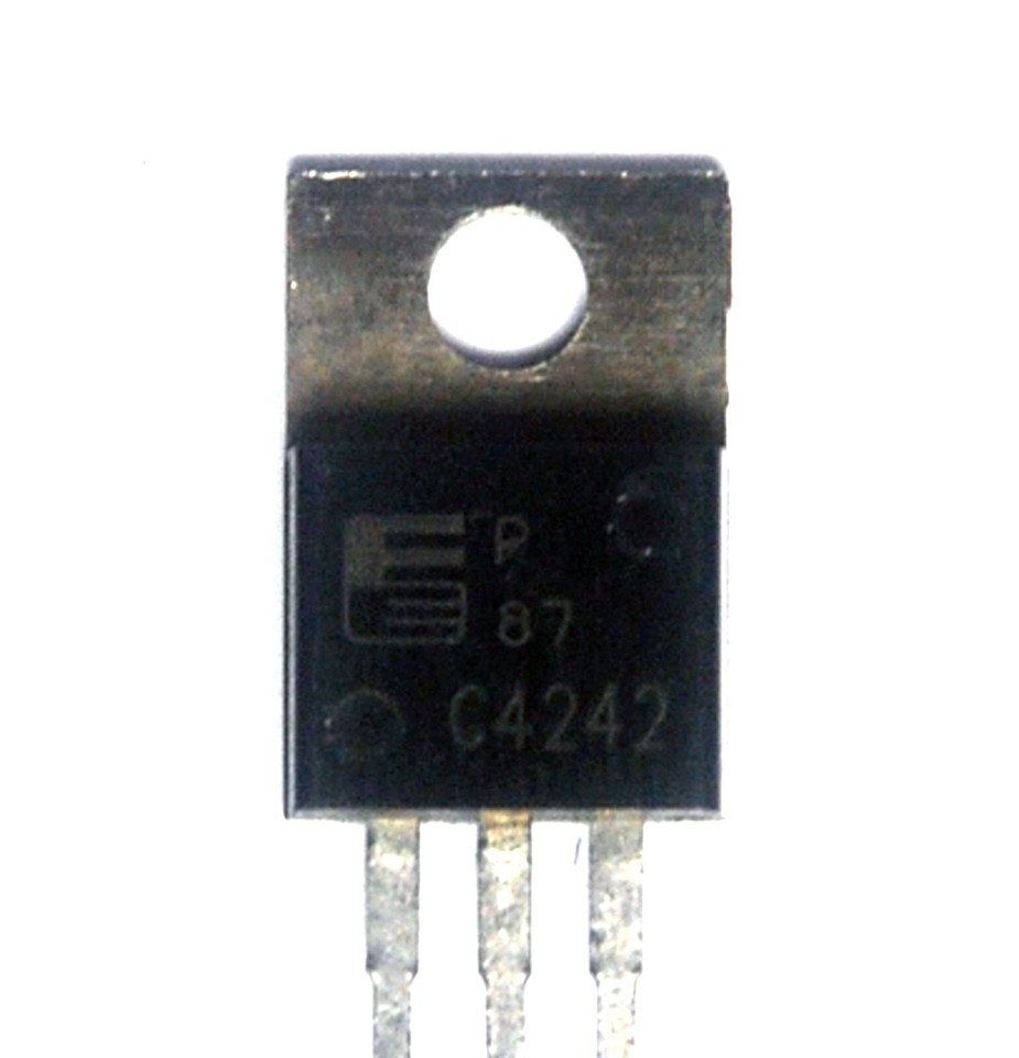 5pc NPN Switching Power Transistor 2SC4242 C4242 TO-220 * 400V 7A 40W ...