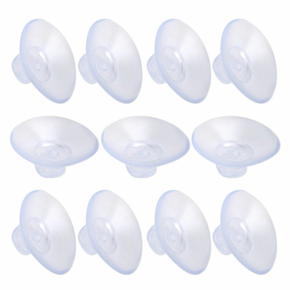 50x Plastic Suction Cups Clear Suction Cup 2MM For Fairy Lights Wedding ...