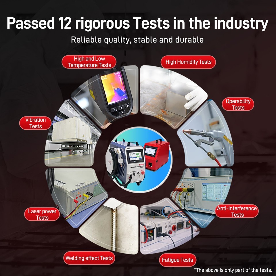 SFX Laser Welding Machine 1200W 2-in-1 Air Cooled Laser Welder Portable ...