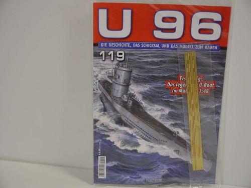 U96 Hachette Holz U-Boot Modellbau Bausatz zum aussuchen ab 101 - 150 ...