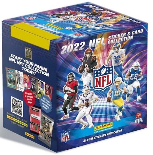 PANINI NFL 2022 2023 Stickers and Card Collection 50 Packs in Sealed ...