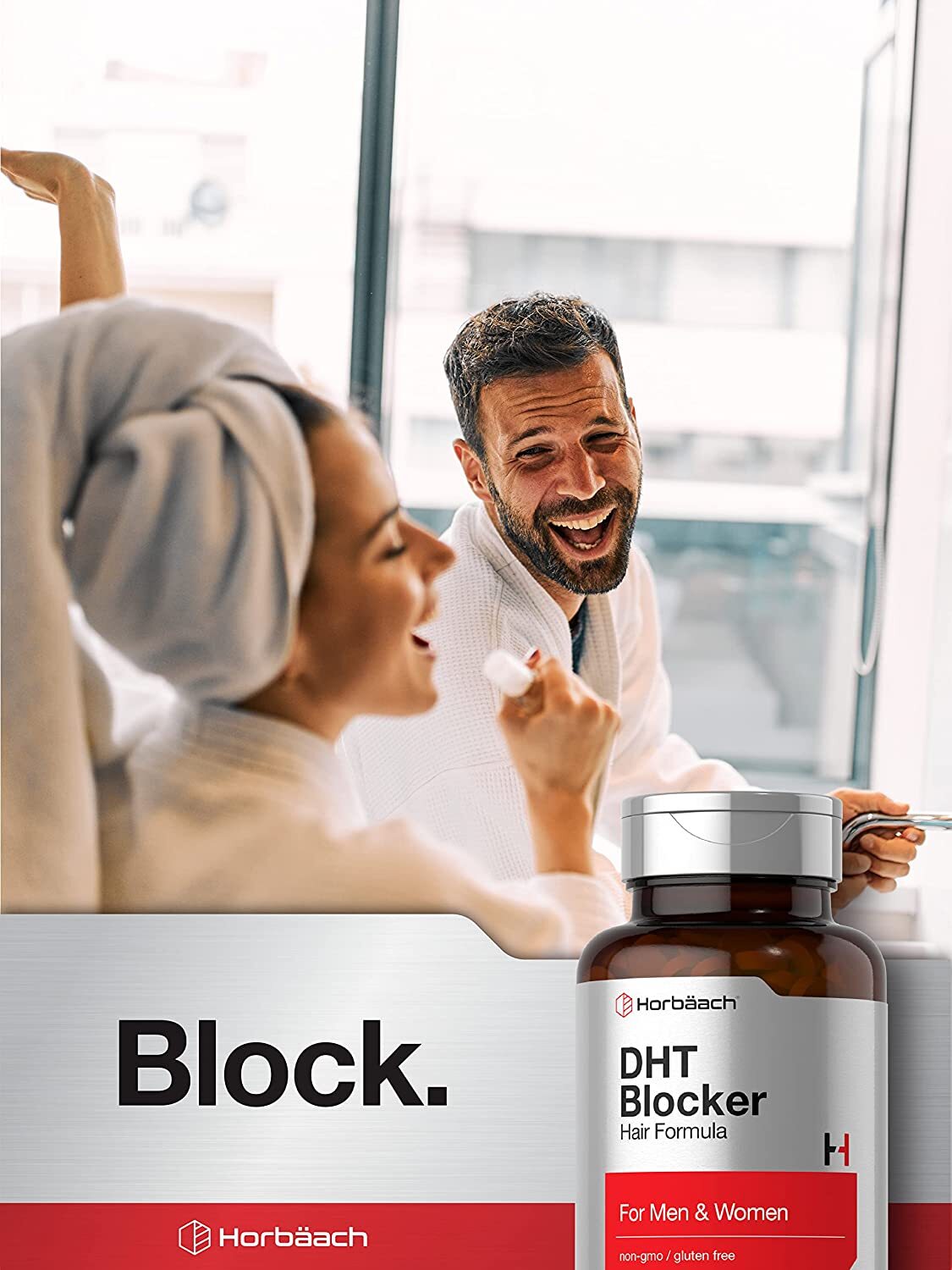 DHT Blocker | 120 Tablets | for Men & Women | Non-GMO, Gluten Free by ...