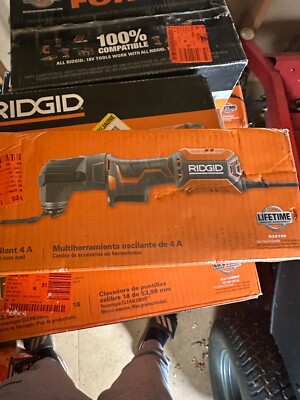 Ridgid 4Amp Corded Oscillating Multi-Tool R28700 New 648846078229| eBay